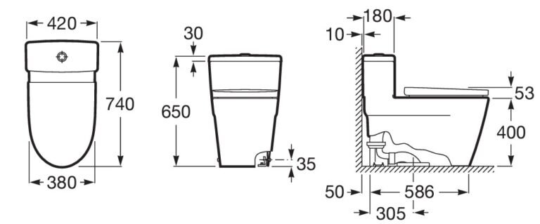 INSPIRA單體馬桶 - 高豐衛浴